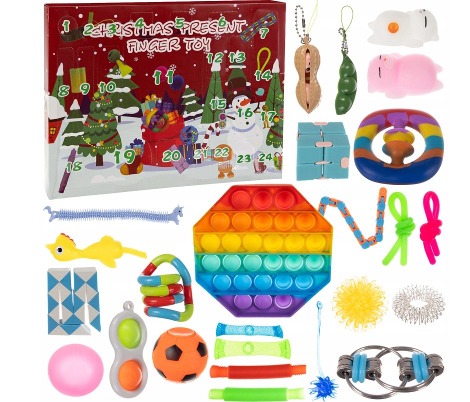 Kruzzel Adventný Kalendár Pre Deti S Hračkami 5900779940222 Priceorcansk 