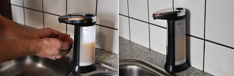 ISO 5182 HQ Bezdotykový automatický dávkovač mýdla 400 ml ...