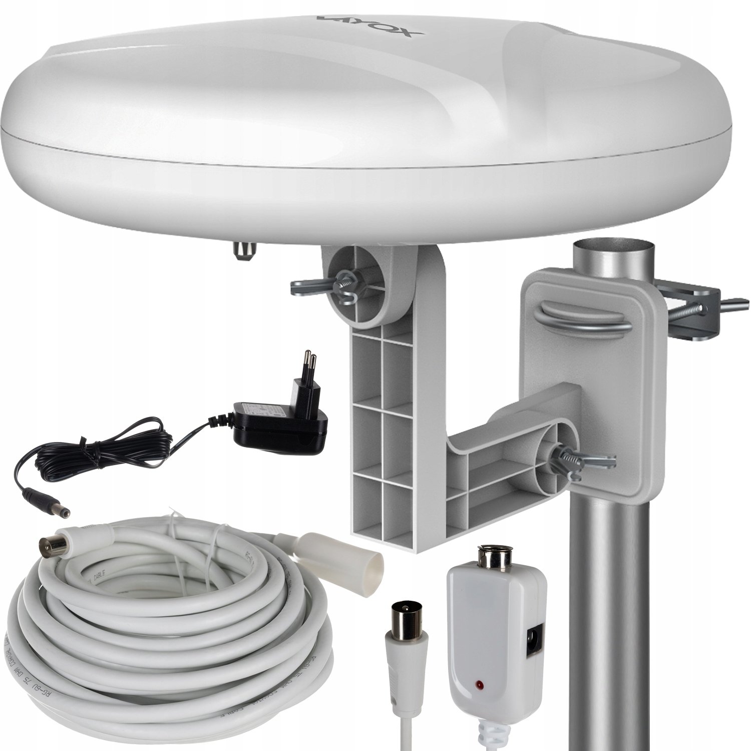 ISO 20633 Anténa venkovní DVBT2 LTE 4G 5G, MUX8 Digital360, 30 dB, UHF ...