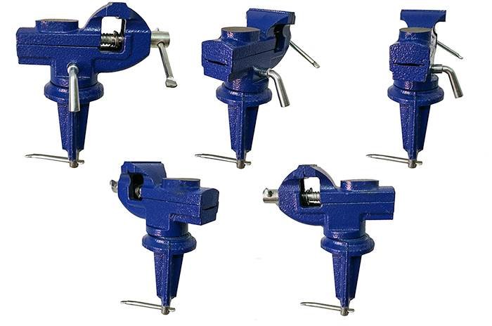 ISO 5620 Otočný dielenský zverák, malý 60mm - 5902802905246 ...