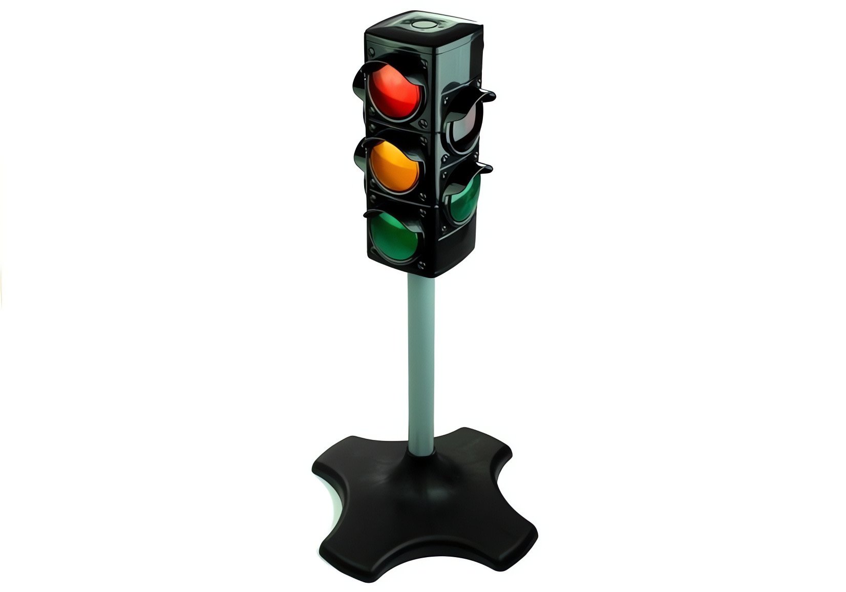 LEAN Toys 3652 Světelný dopravní semafor pro děti, 72 cm - 3652 ...